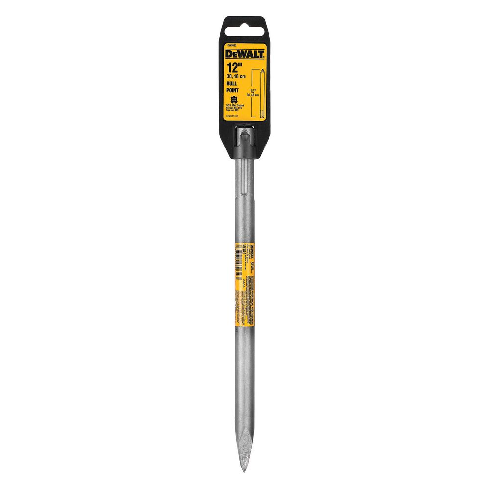 CINCEL SDS MAX PUNTA 12" DEWALT DW5832 - ferreteriabehza