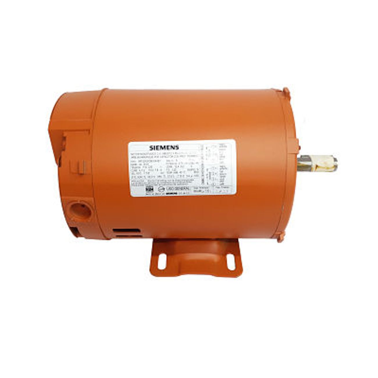 MOTOR MONOFASICO ABIERTO 0.75 HP SIEMENS 1735 RPM - ferreteriabehza