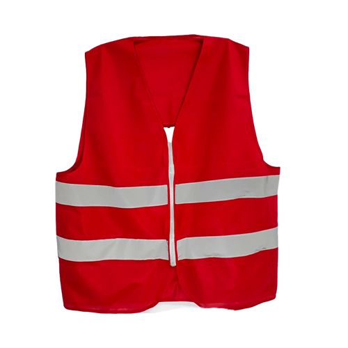 Chalecos de seguridad de gran visibilidad rojo - ferreteriabehza